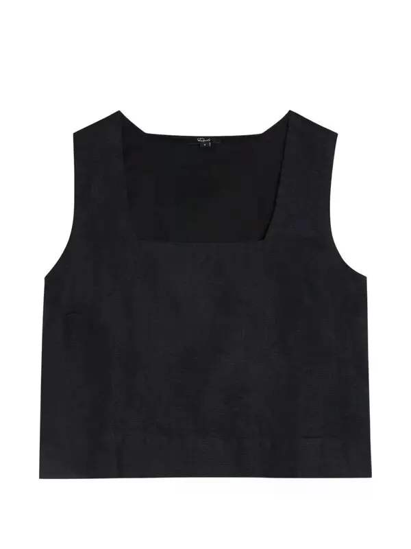 Rails Square-neck Sleeveless Top - Black