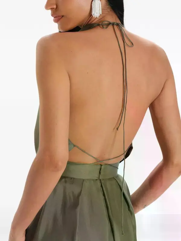 MANURI Thea Halterneck Top