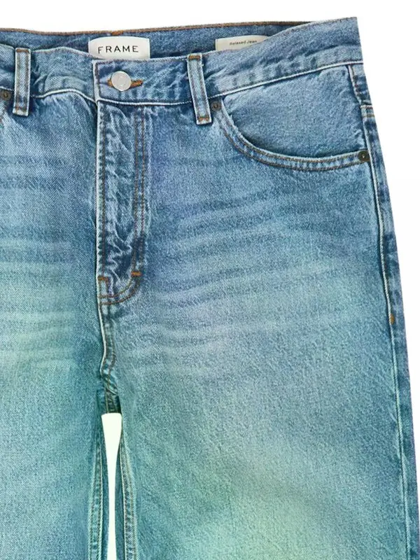 FRAME Relaxed Straight-leg Jeans