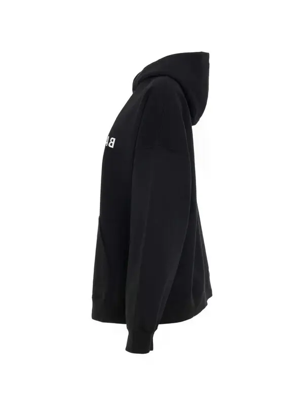 Balenciaga Mirror-print Wide-fit Hoodie