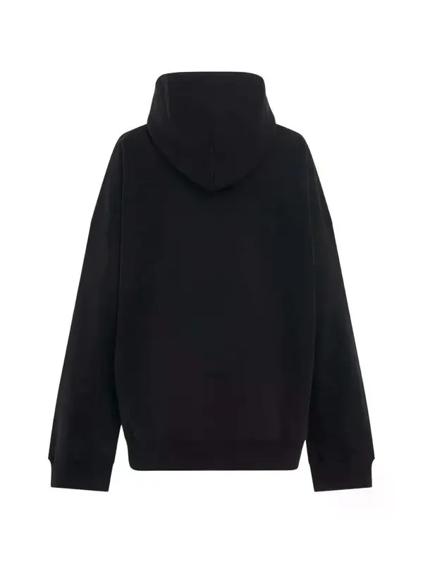 Balenciaga Mirror-print Wide-fit Hoodie