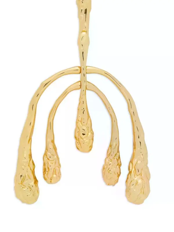 Alexis Bittar Hammered Drop Earrings