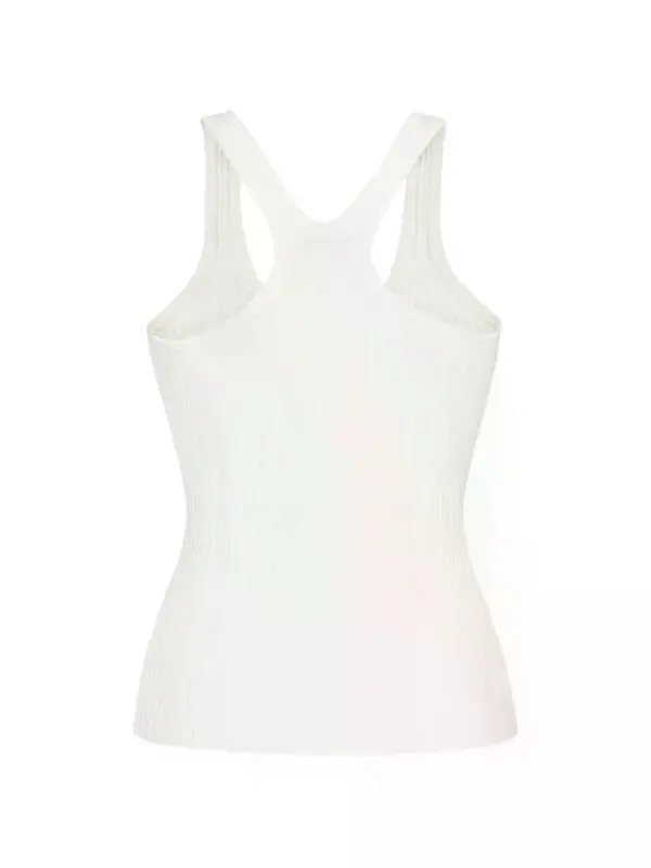 Adam Lippes Peretti Ribbed Tank Top