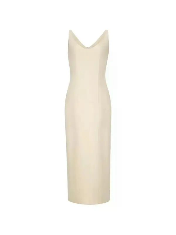 Adam Lippes V-neck Sleeveless Dress