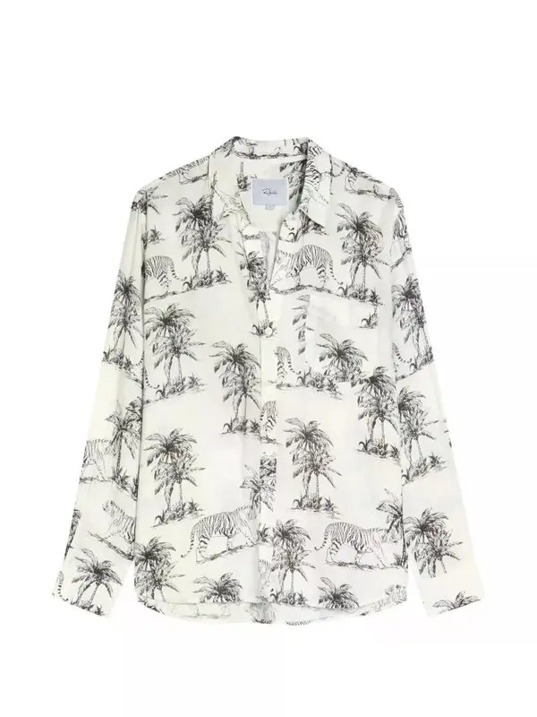 Rails Charli Tiger Print Shirt