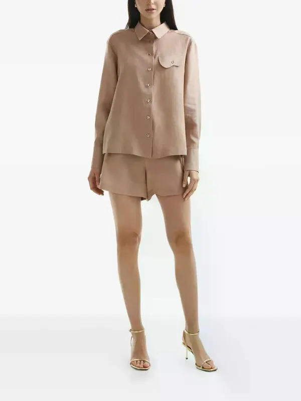 MIA PECULIAR Wave Linen Shirt