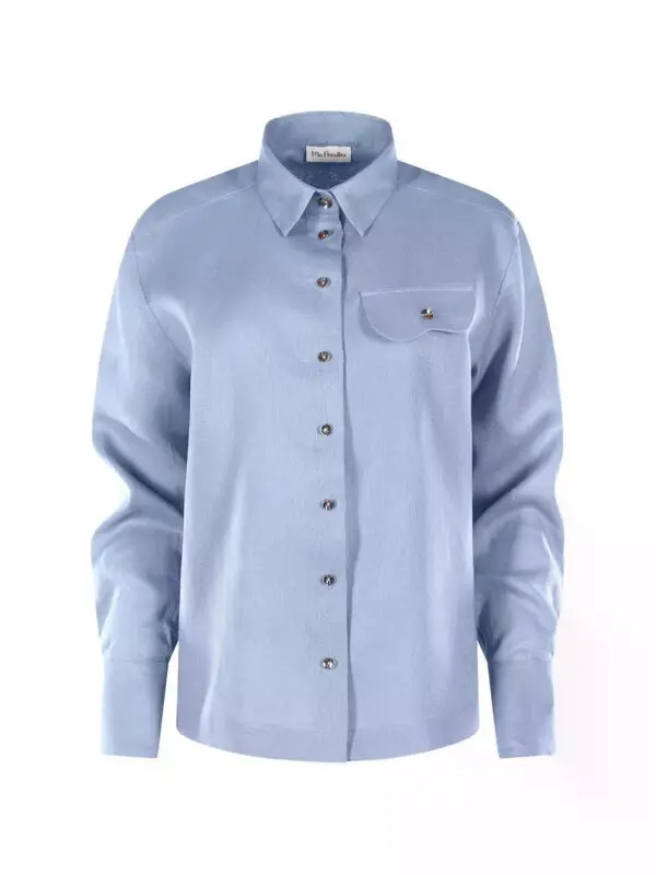 MIA PECULIAR Wave Linen Shirt