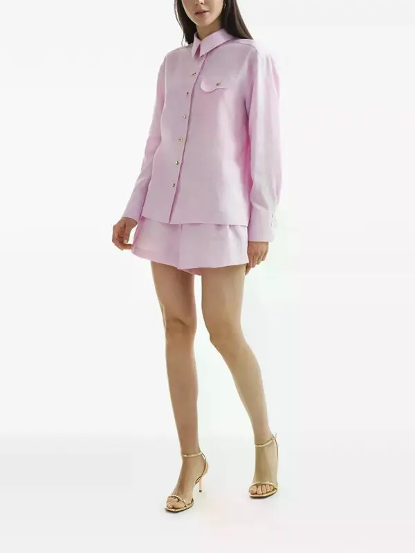 MIA PECULIAR Wave Linen Shirt