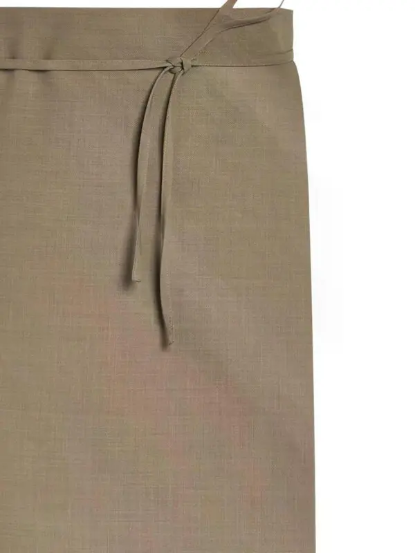 Calvin Klein Tie-fastening Midi Skirt