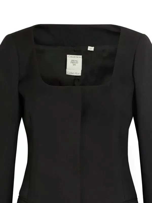 Calvin Klein Square Neck Jacket