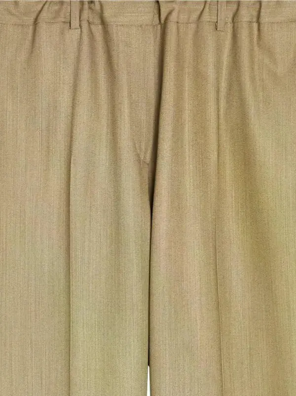 Calvin Klein Pleated Straight-leg Trousers
