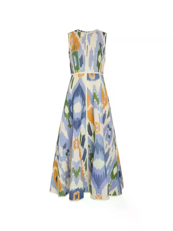 EMPORIO SIRENUSE Sleeveless Midi Dress - Neutrals