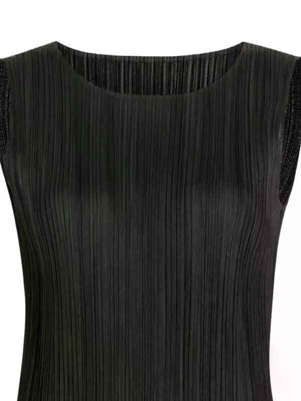 Issey Miyake Sleeveless Midi Dress
