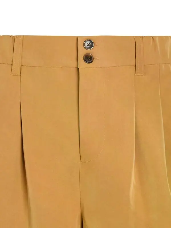 Varley Tansy Pleated Belt-loop Shorts