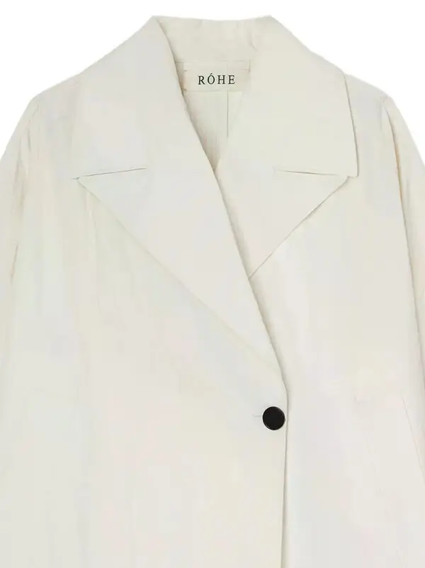 RÓHE Crushed-effect Oversized Coat