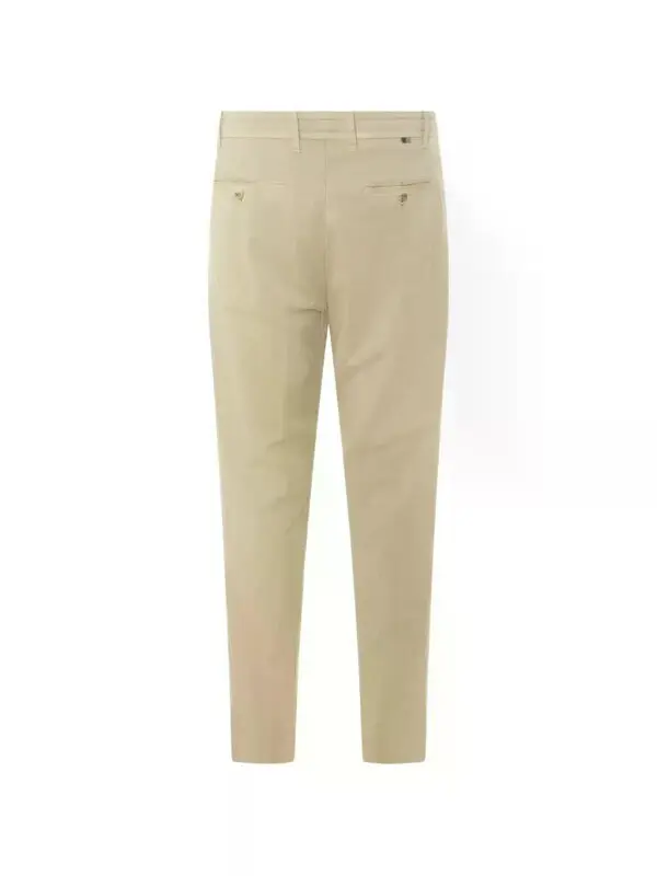 Canali Drawstring-waist Chino Trousers