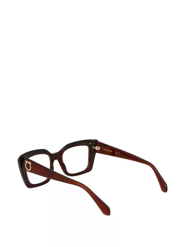FERRAGAMO Gancini Cat-eye Glasses