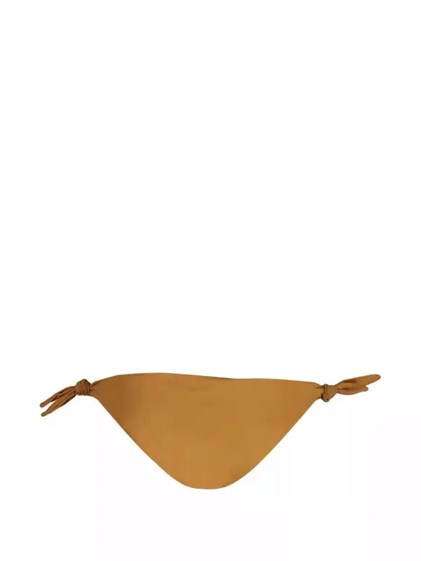 Karl Lagerfeld Side-tie Bikini Bottoms - Brown