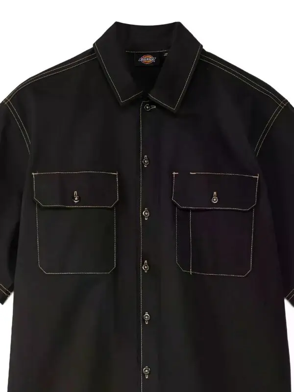 Dickies Contrast-stitching Pocket Shirt