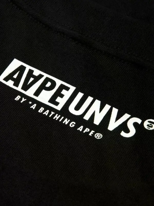 AAPE BY *A BATHING APE Aapenow Moonface-print T-shirt