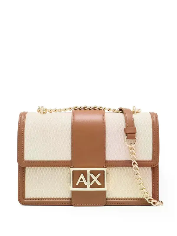 Armani Exchange Logo Buckle Cross Body Bag