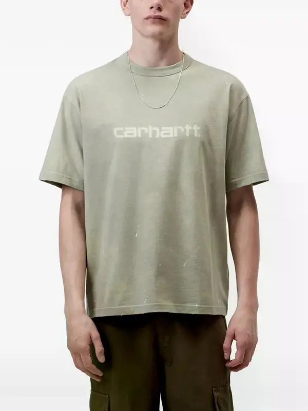 Carhartt Work In Progress Painter Logo T-shirt - Green