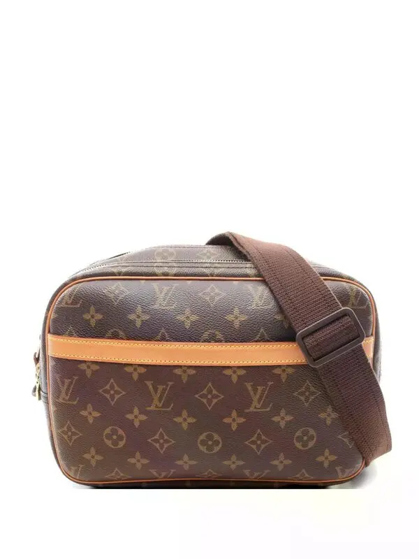 LOUIS VUITTON Monogram Reporter Pm Bag - Brown
