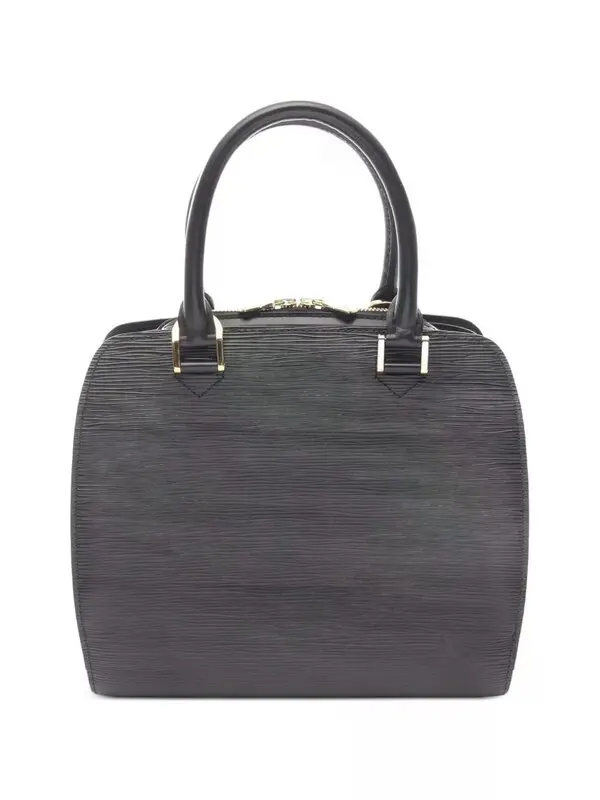 LOUIS VUITTON Pont Neuf Epi Leather Tote Bag - Black