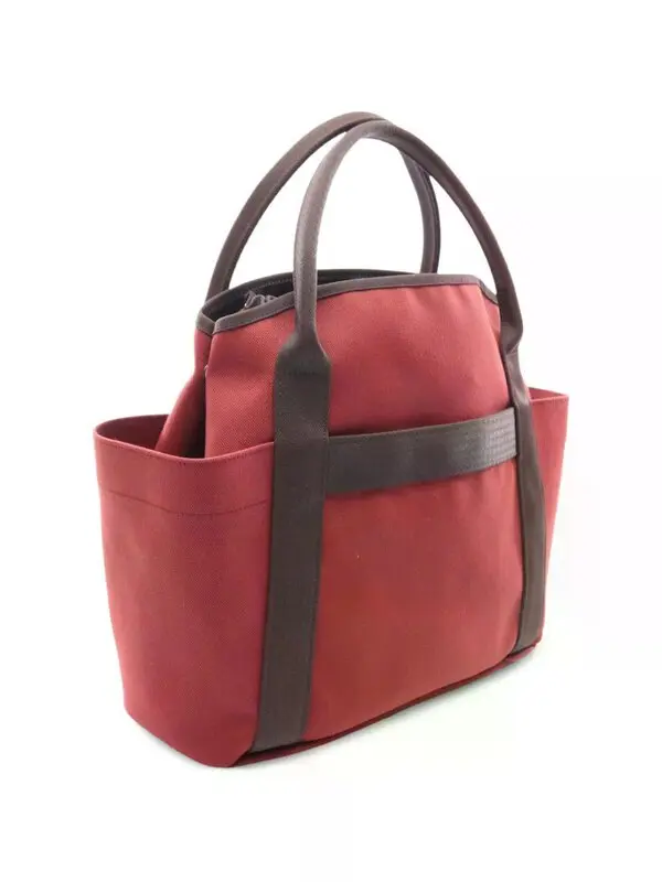 Hermès Sac De Pansage 2-way Tote Bag - Red