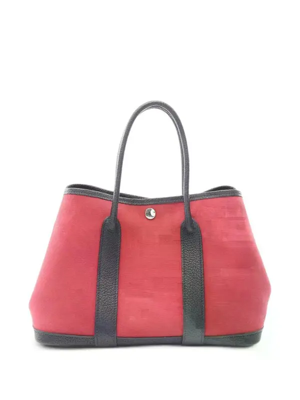 Hermès Tpm Garden Party Tote Bag - Red