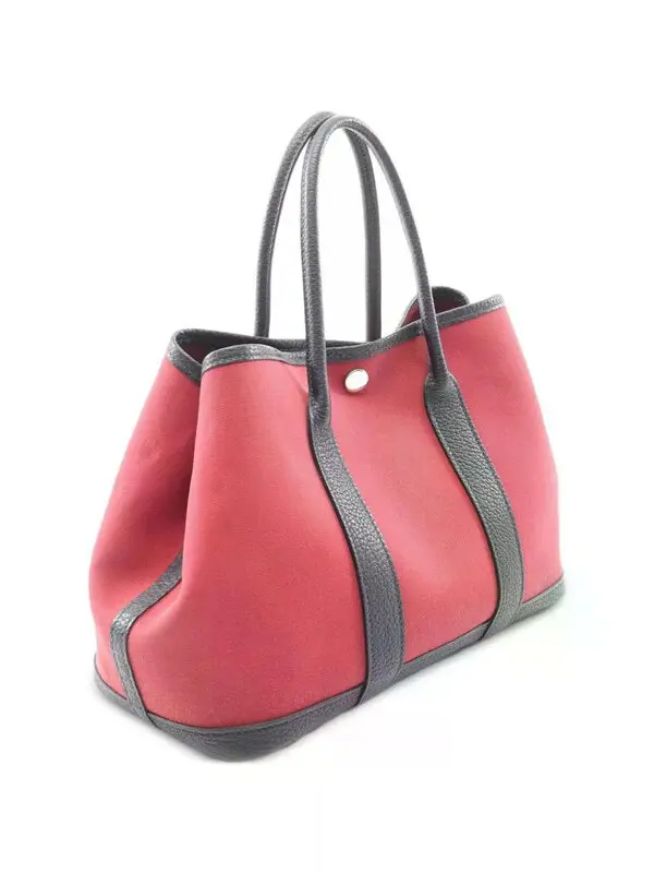 Hermès Tpm Garden Party Tote Bag - Red