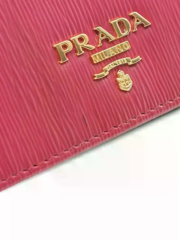 Prada 2010s Leather Card Case
