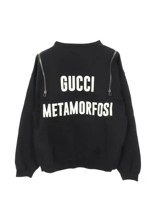 Gucci Metamorfosi Zip-detail Sweatshirt