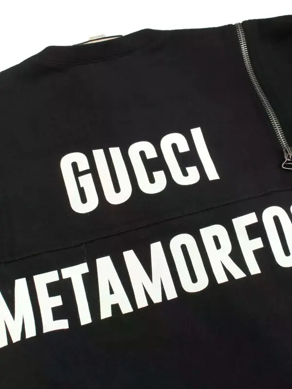 Gucci Metamorfosi Zip-detail Sweatshirt