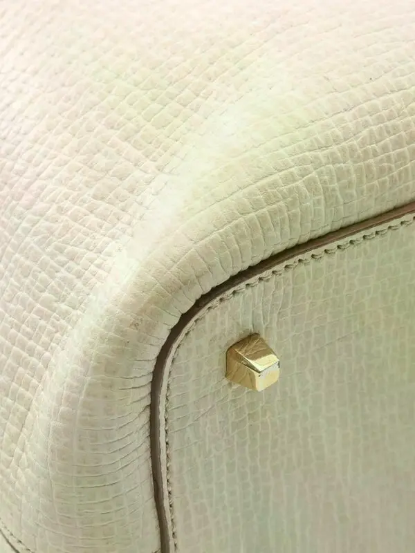 Loewe 2000s Mini Boston Leather Tote Bag