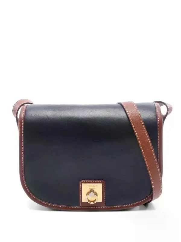 Celine Leather Shoulder Bag