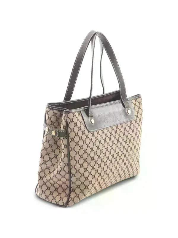 Celine Macadam Canvas Tote Bag
