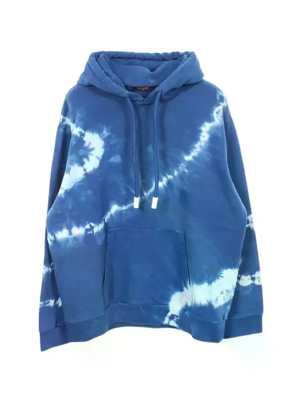 LOUIS VUITTON Tie-dye Hoodie - Blue