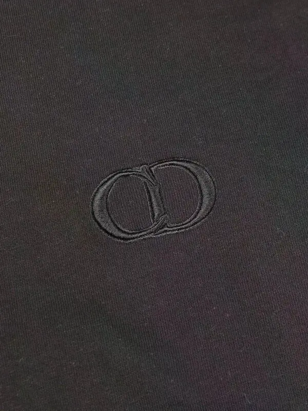 Dior 2010s Cd Logo-embroidered T-shirt