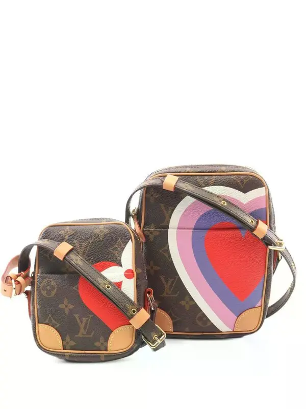 LOUIS VUITTON Game On Paname Monogram Crossbody Bag Set - Brown