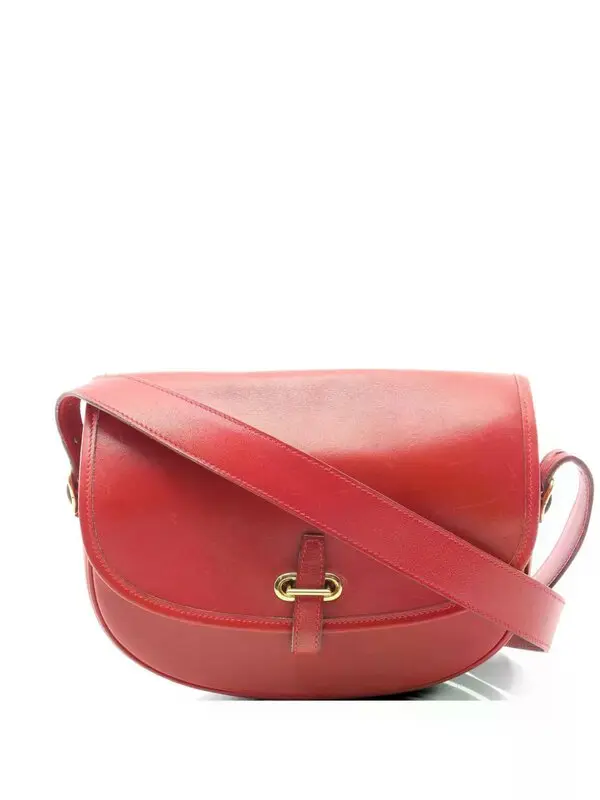 Hermès 1996 Balle De Golf Crossbody Bag - Red
