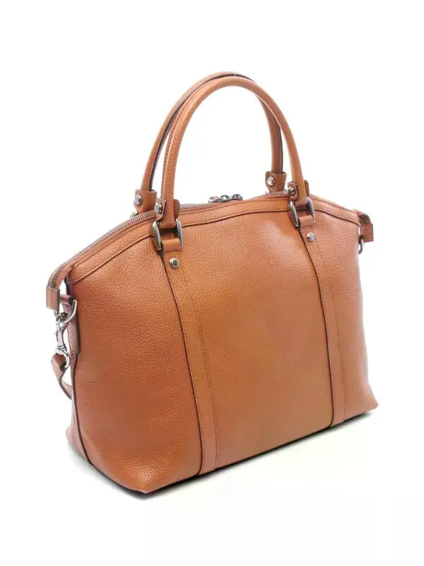 Gucci Interlocking G Charm Tote Bag - Neutrals