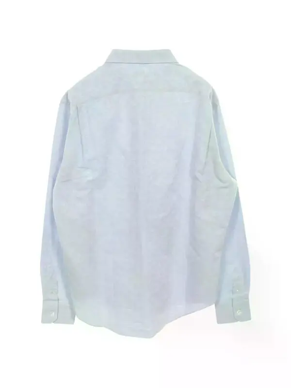 LOUIS VUITTON 2010s Monogram Cotton Shirt - Blue