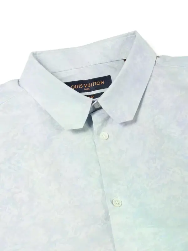LOUIS VUITTON 2010s Monogram Cotton Shirt