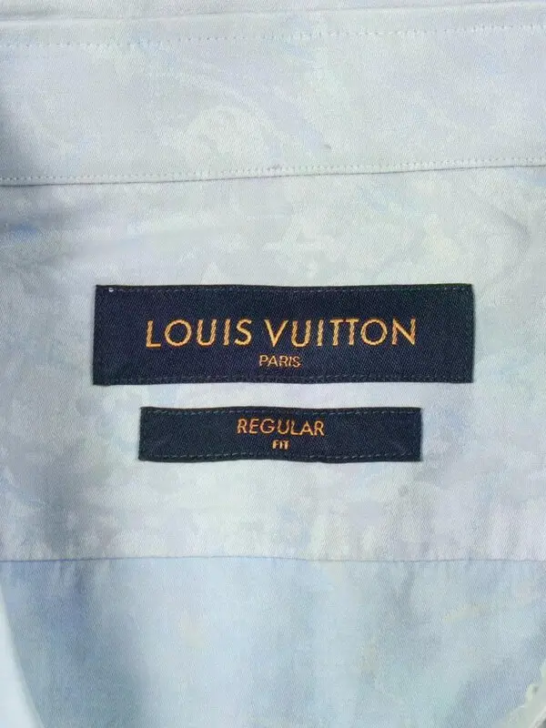 LOUIS VUITTON 2010s Monogram Cotton Shirt