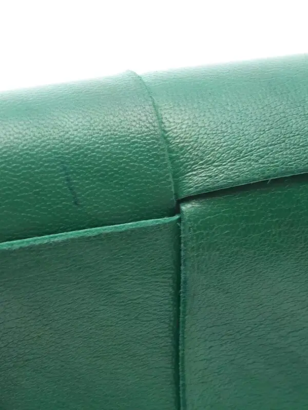 Bottega Veneta 2000s Cassette Intrecciato Leather Wallet