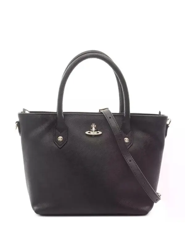 VIVIENNE WESTWOOD Diamante Orb Tote Bag - Black