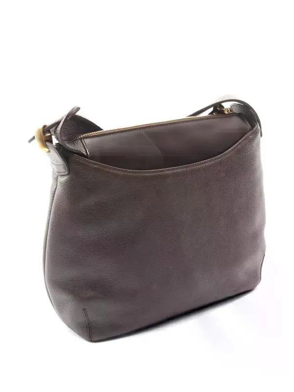 Loewe Grained Leather Logo Shoulder Bag