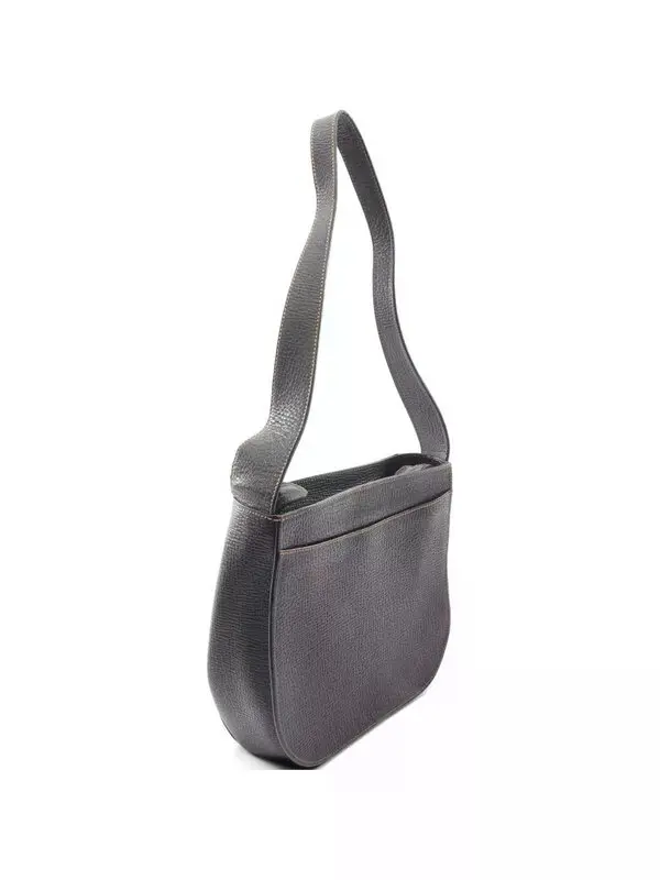 Loewe Logo-embossed Shoulder Bag - Black