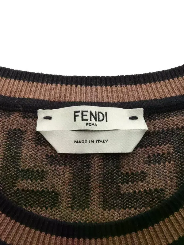 Fendi Zucca Knit T-shirt